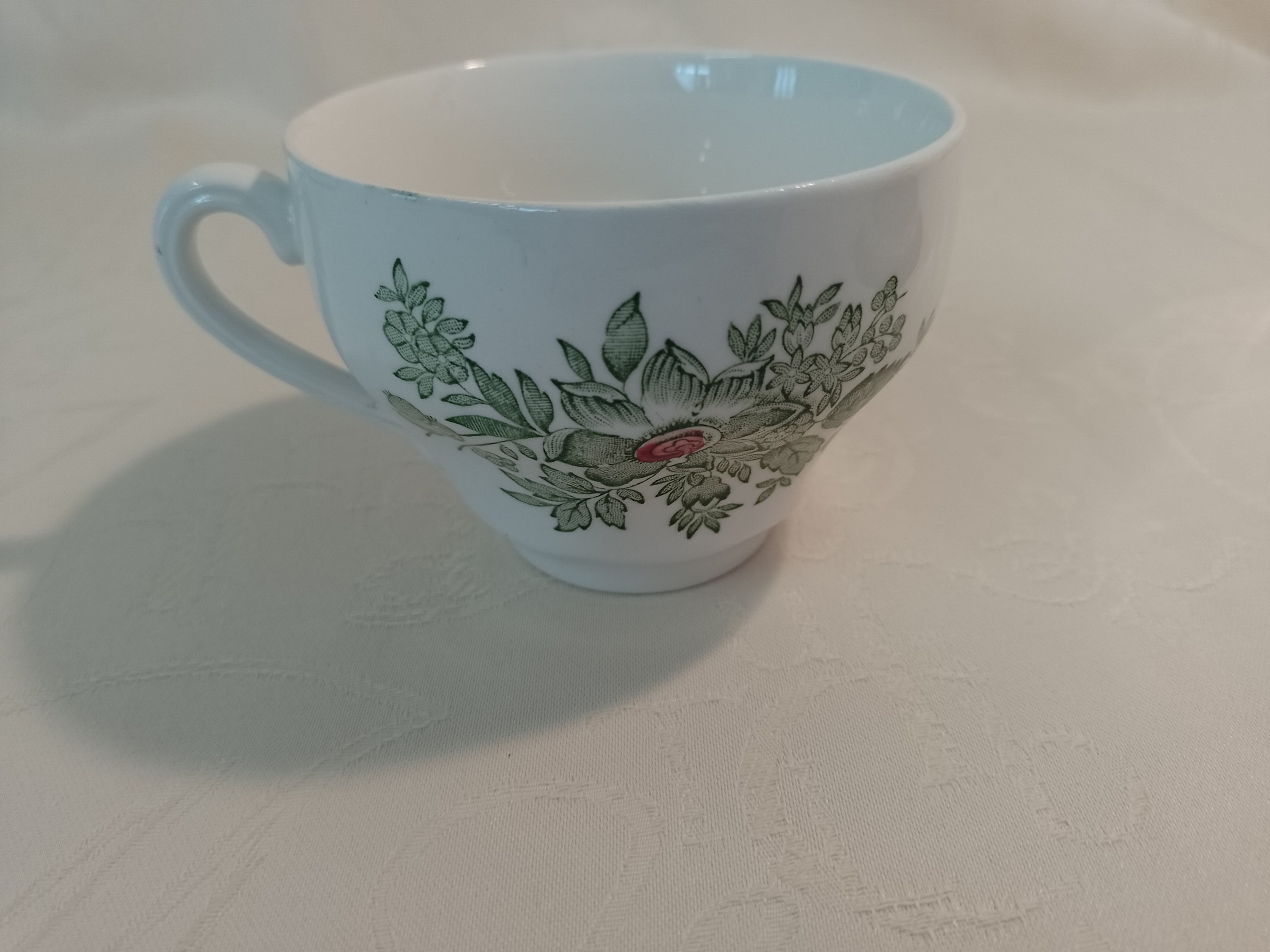 RARE ENOCH WEDGEWOOD Tunstall Teacup and Bowl. Kent Pattern. Made in ...