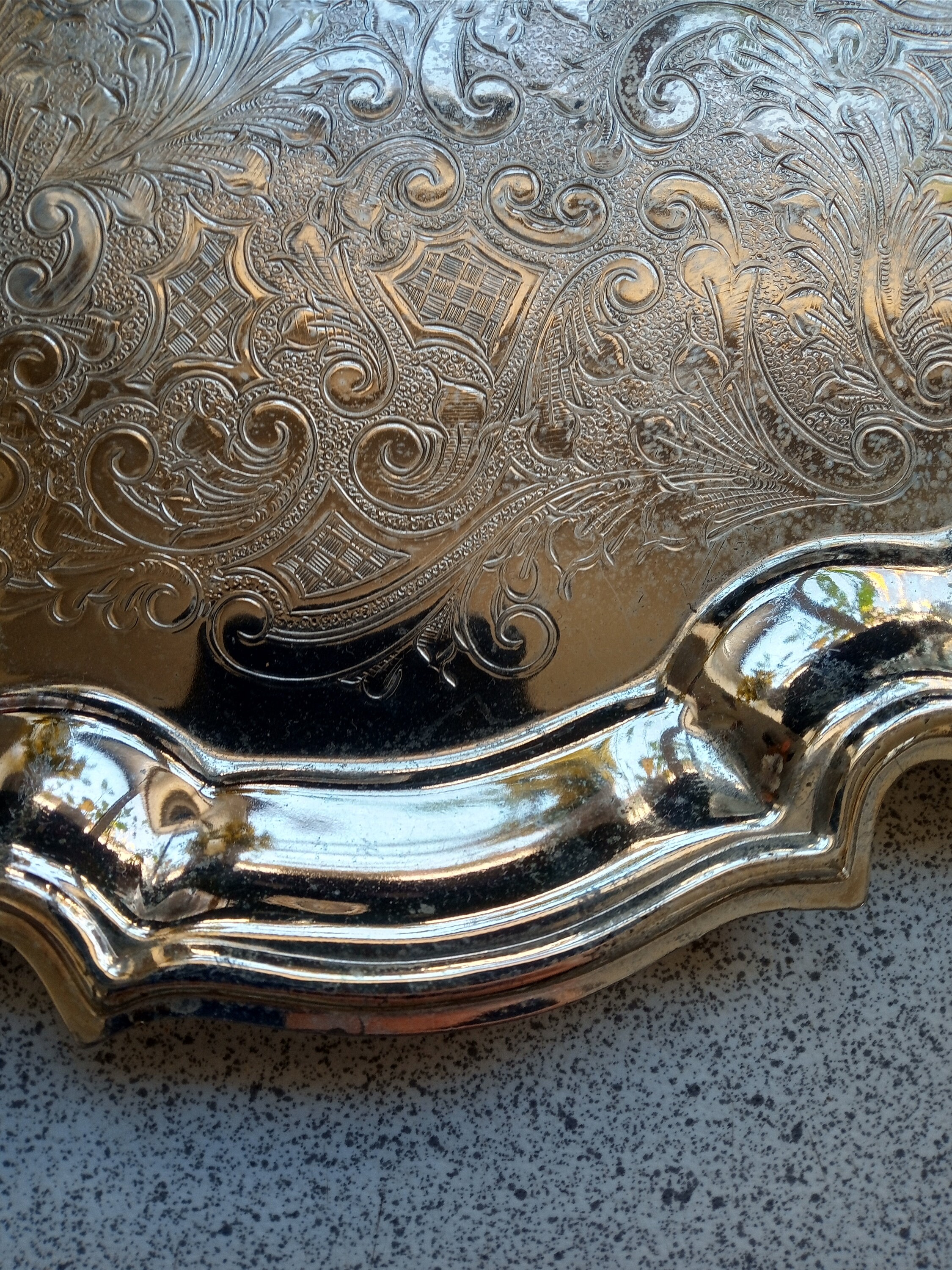 CAVALIER SILVER PLATE Platter - Etsy