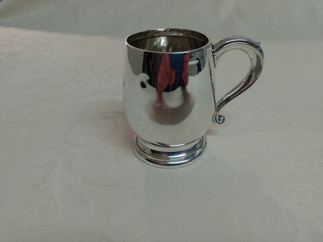 STERLING SILVER BAPTISM Cup. 72g. 8cm - Etsy