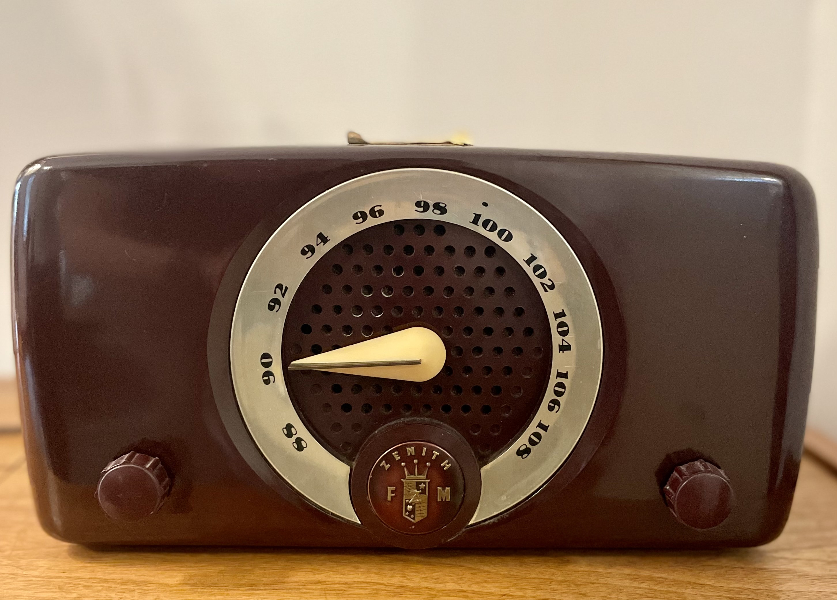 Working Zenith Bakelite FM Radio Restored - Etsy