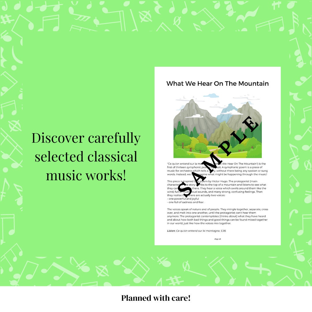 Franz Liszt | Classical Music for Children | Composer Activity Guide ...