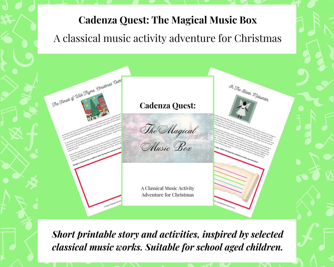 Christmas Classical Music Story and Activities for Children Digital ...
