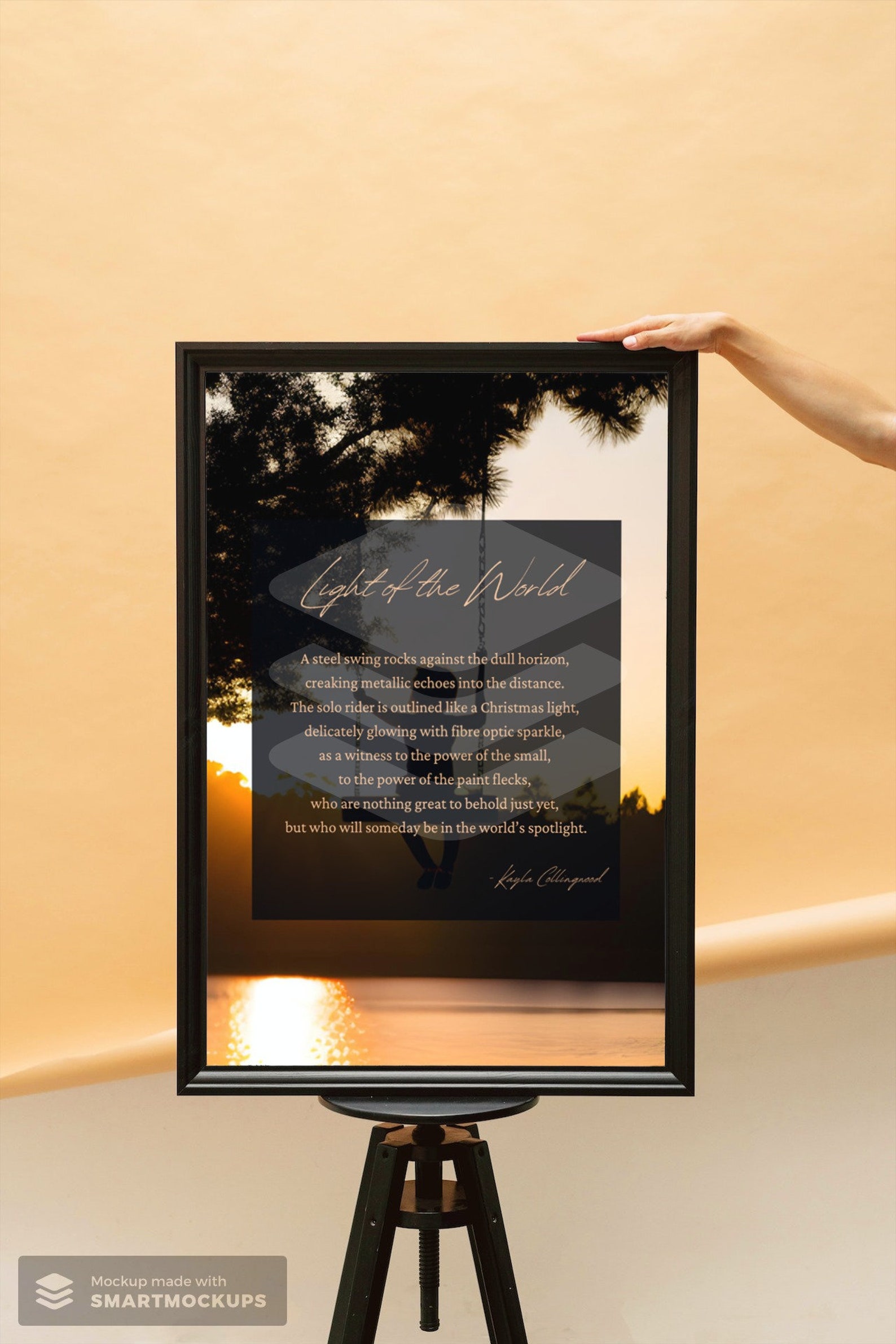 Light of the World Original Poem Digital Download Wall Art Available in ...