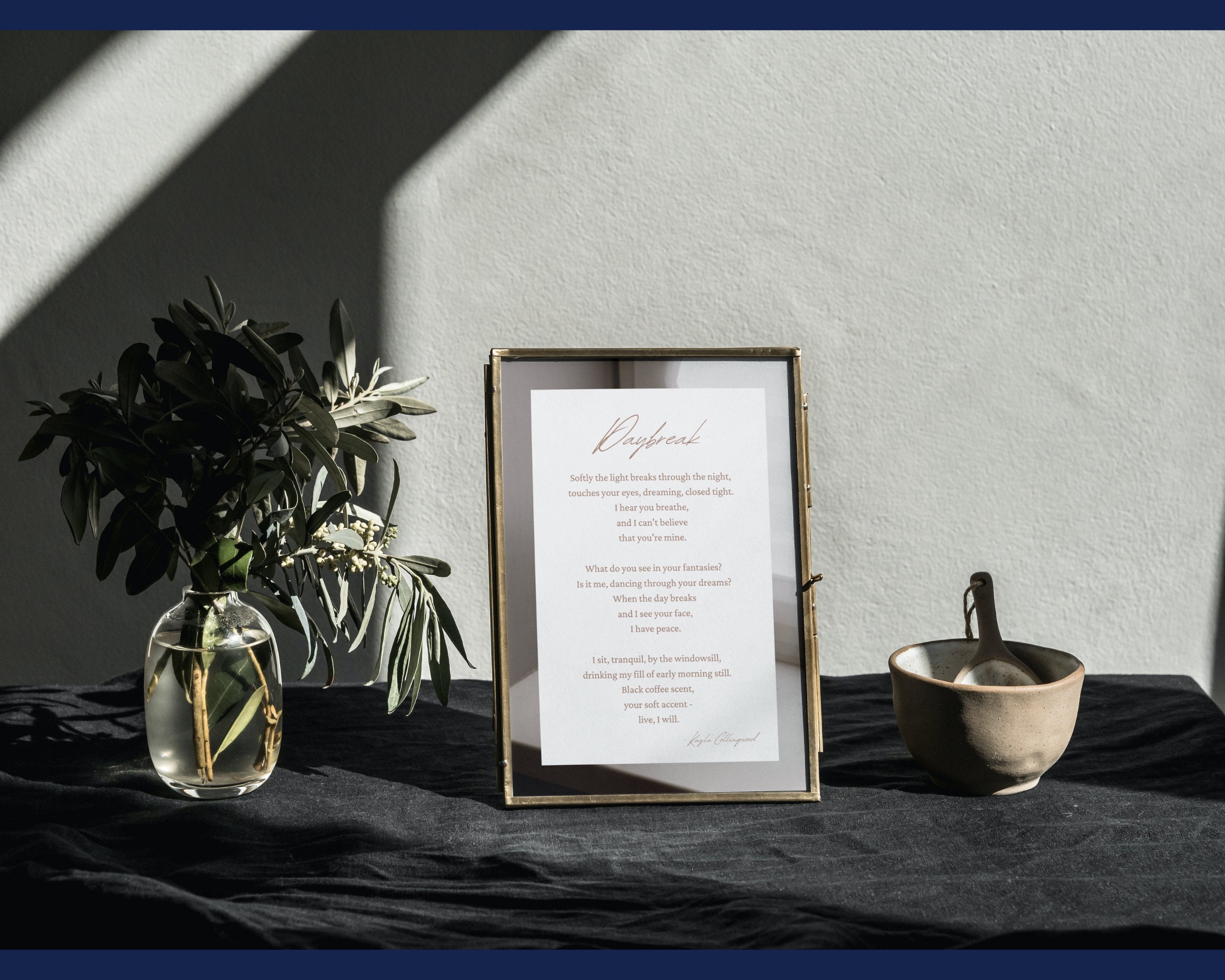 Daybreak Original Poem Digital Download Wall Art Available in A5/A4/A3 ...