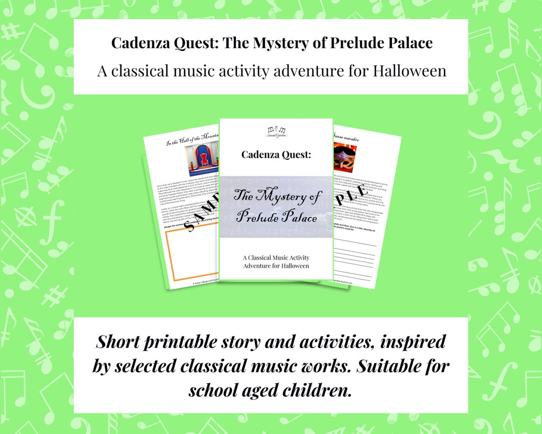 Halloween Classical Music Story and Activities for Children Digital ...