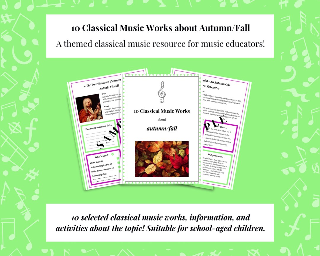 10 Classical Music Works About Autumn/fall | Composer History | Music ...