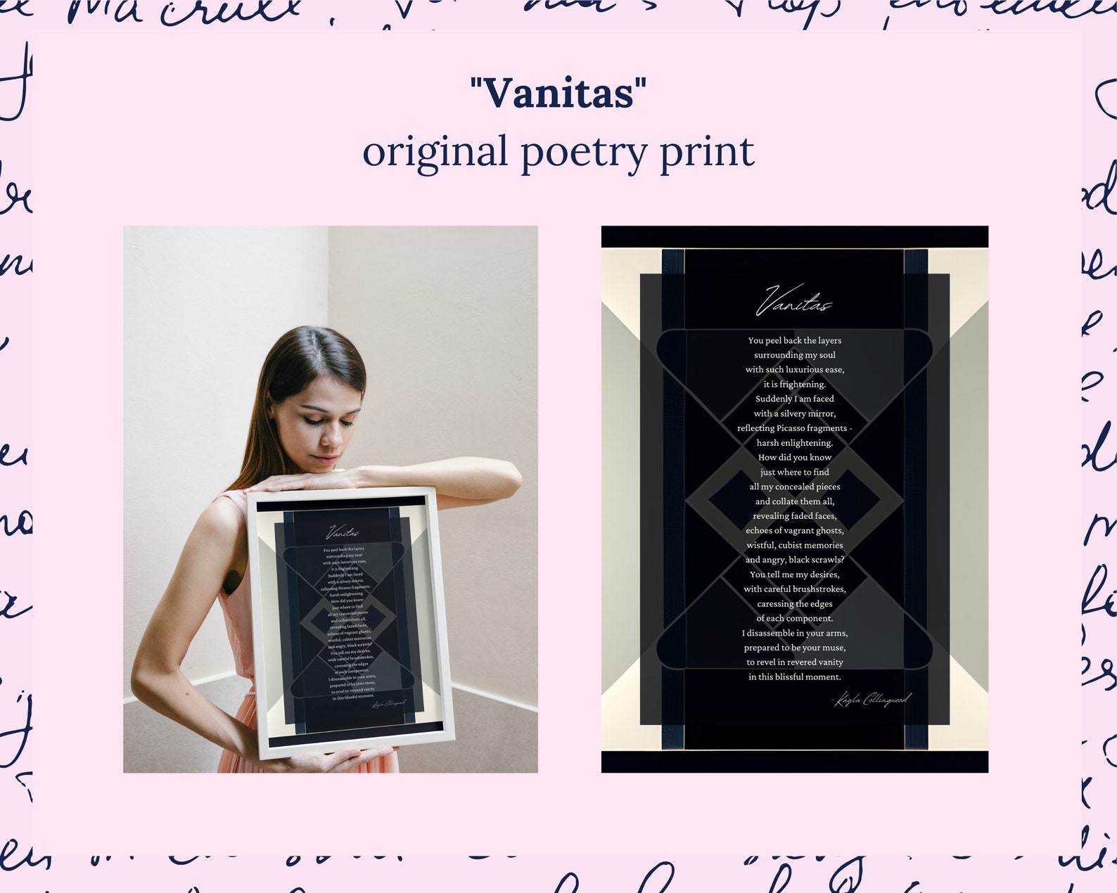 Vanitas Original Poem Digital Download Wall Art Available in A5/A4/A3 ...