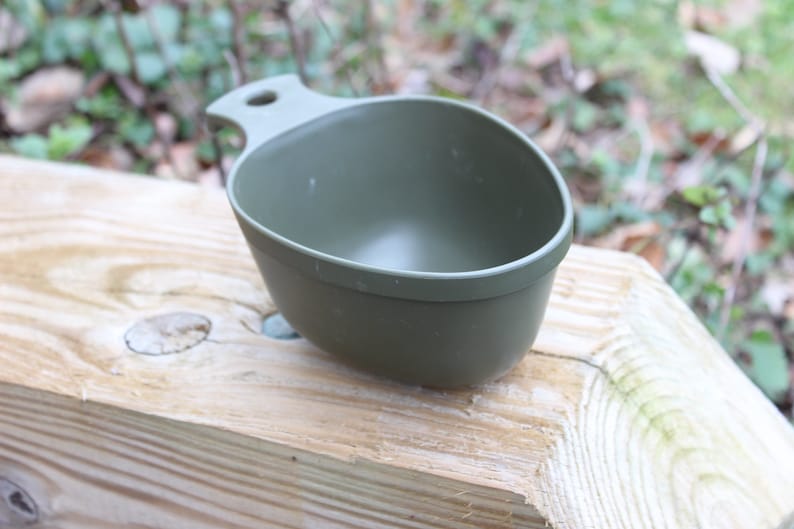 Original & Genuine Swedish Army Mess Kit Plastic Drinking Mug Kuksa Cup ...
