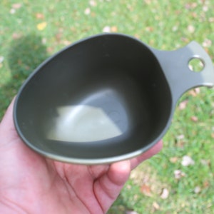 Original & Genuine Swedish Army Mess Kit Plastic Drinking Mug Kuksa Cup ...