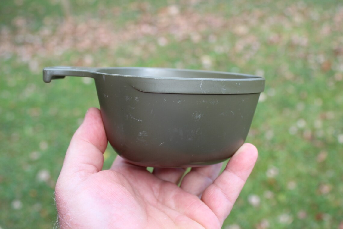 Original & Genuine Swedish Army Mess Kit Plastic Drinking Mug Kuksa Cup ...