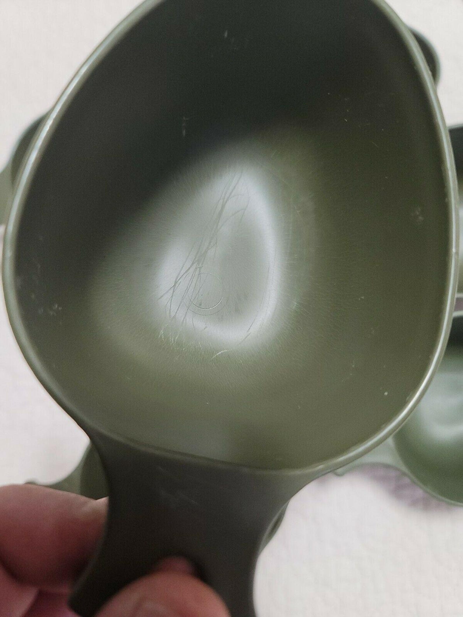 TWO Original & Genuine Swedish Army Mess Kit Plastic Drinking Mug Kuksa ...