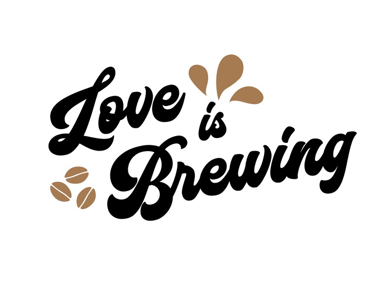 Love is Brewing Printable Invitation - Coffee Tea Brunch Theme - Bridal ...