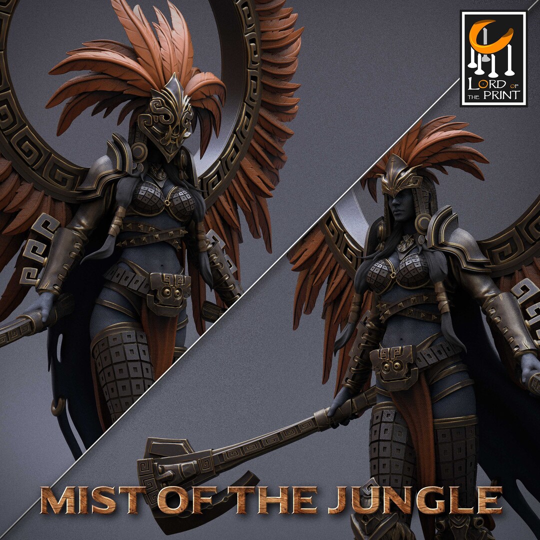 Amazon General Mist of the Jungle Rescale Miniatures 8K Resin Printed ...