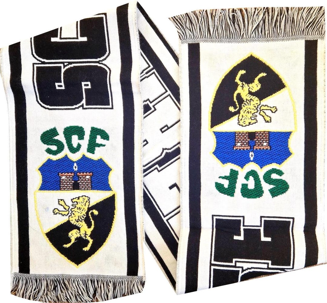 Scarf FC Farense Club Algarve Portugal Calcio Football Gift Soccer Gift ...