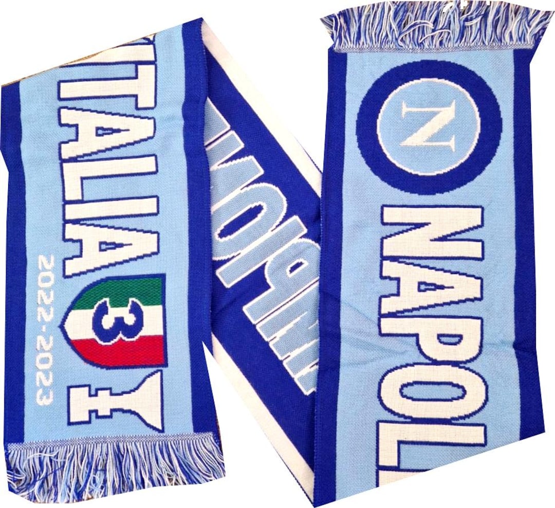 Scarf Napoli Campione Cup Champion Winner Club Calcio Italy Calcio ...