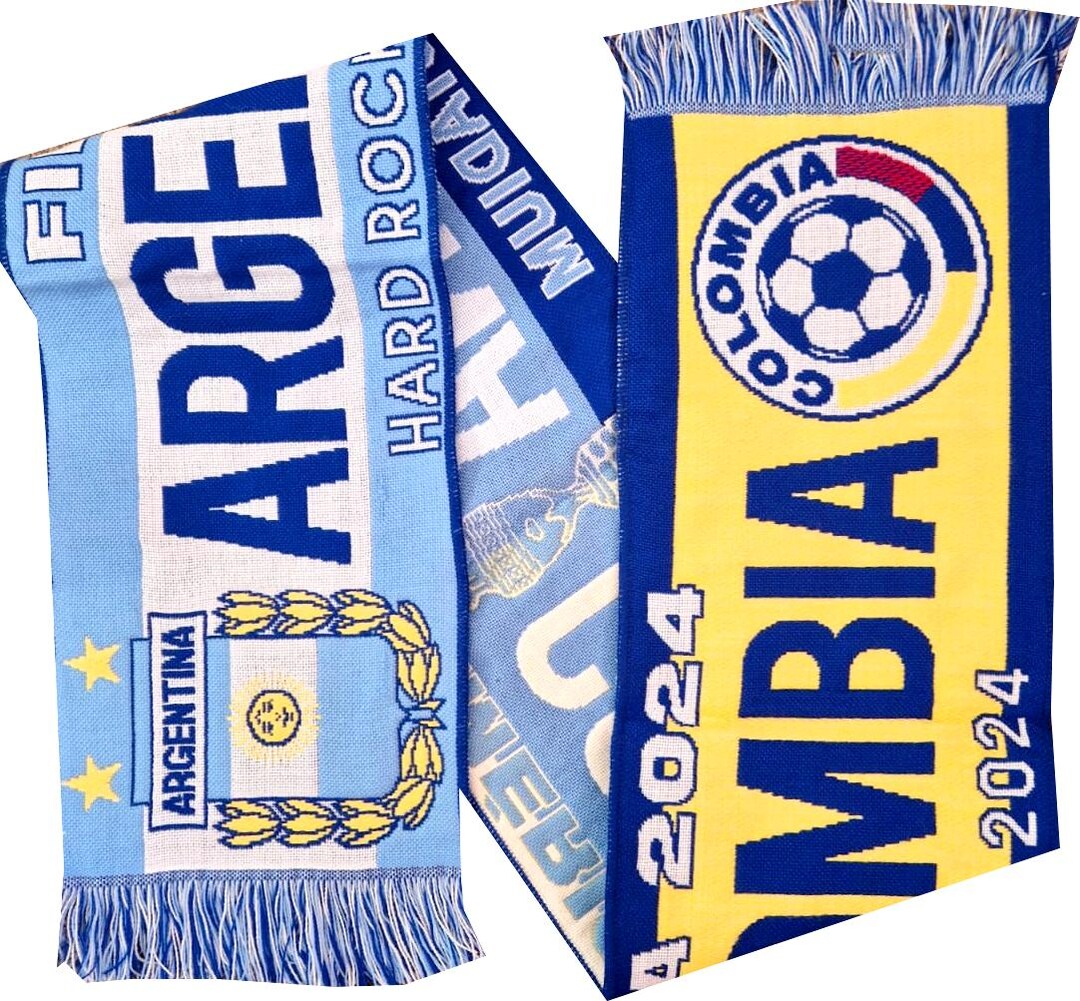 Scarf Argentina Vs Colombia Copa America 2024 Hardrock Stadium Final ...