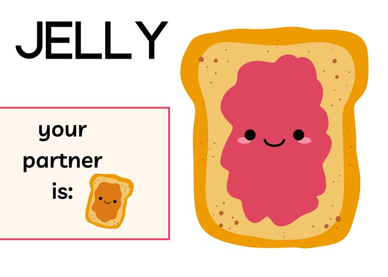 Time to Pair Up--classroom Printable Partner Cards - Etsy