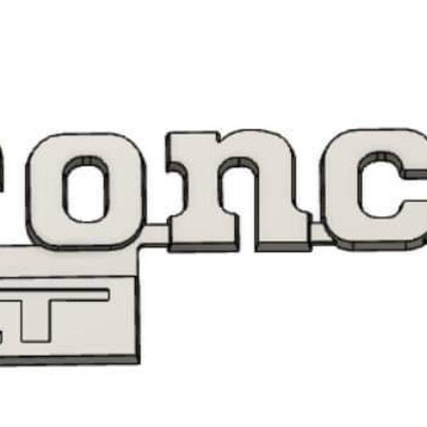 Ford Bronco Emblem - Etsy