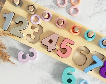 Wooden Alphabet Puzzle - Etsy UK