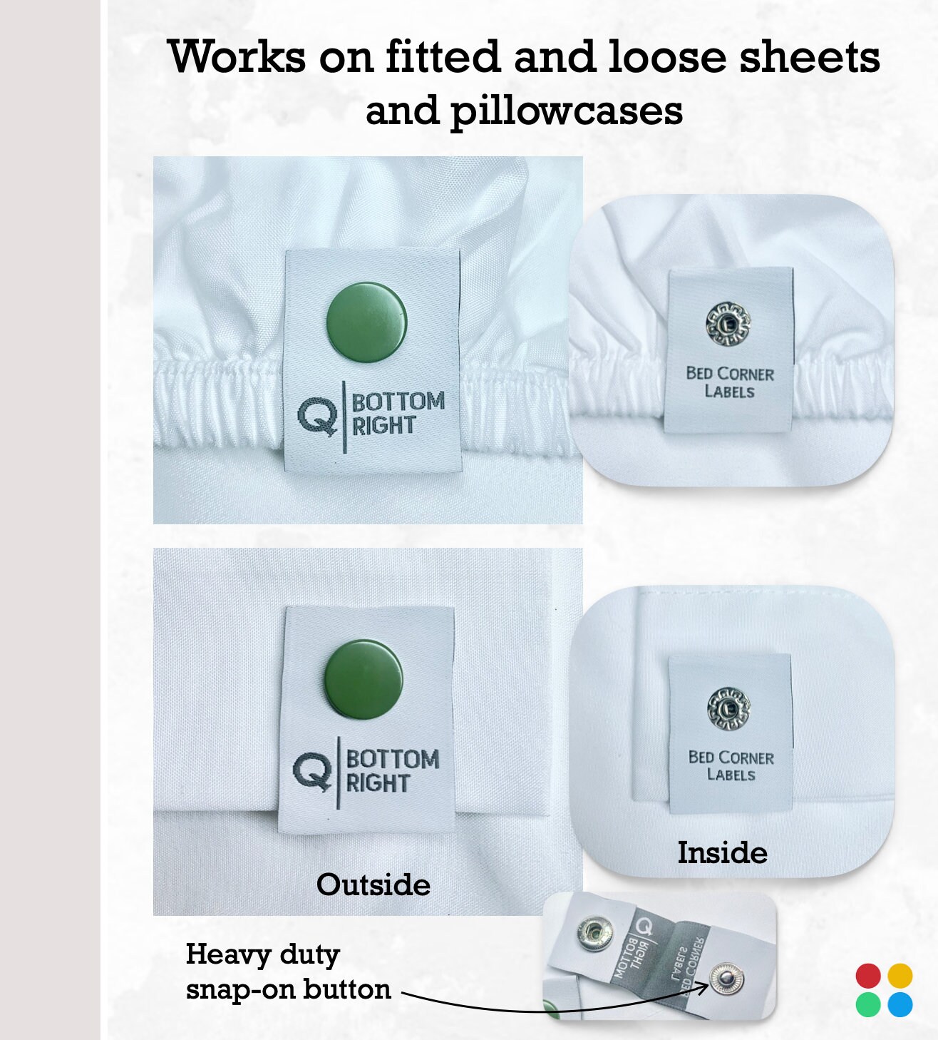 Bed Sheet Labels: Closet Organization, Bedding Hack - Etsy