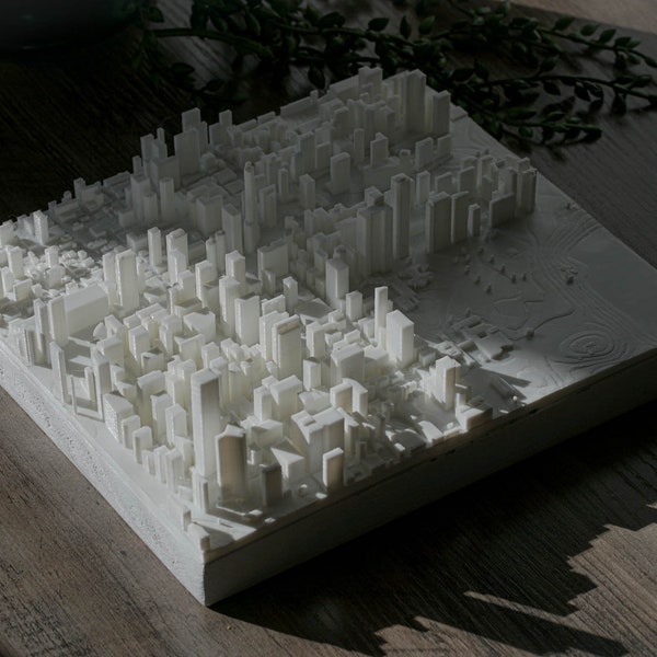 Chicago Map 3d Print - Etsy