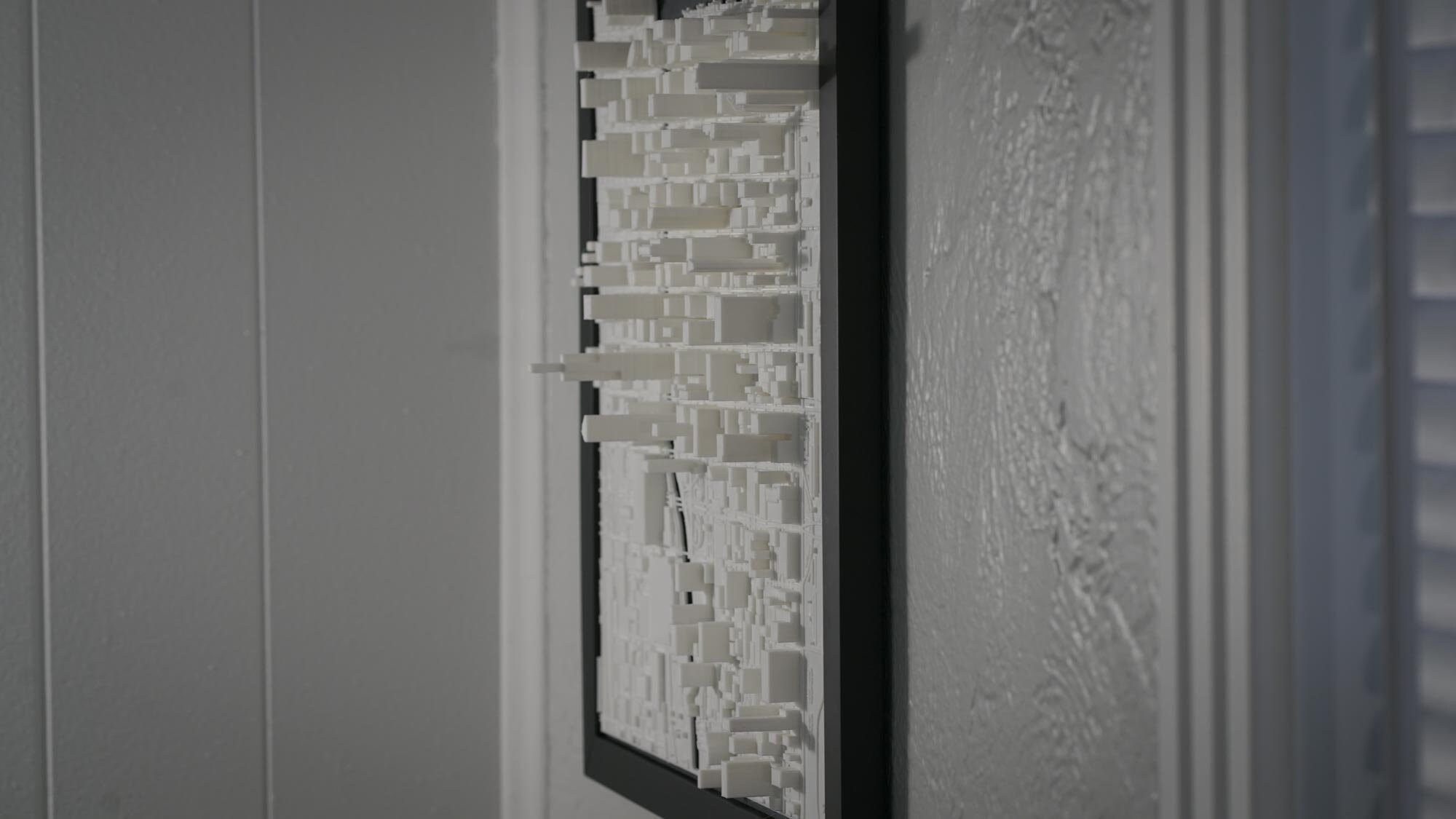 Chicago IL | 3D City Wall Art, 3D City Map | 3D Buildings, Streets, and ...