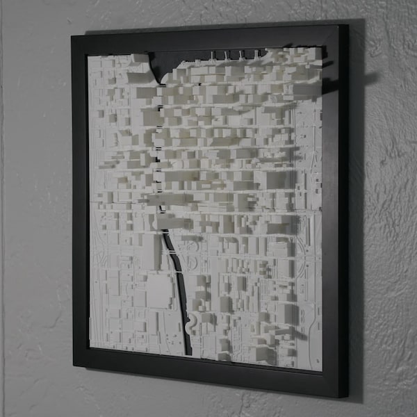 Topography Chicago Art - Etsy