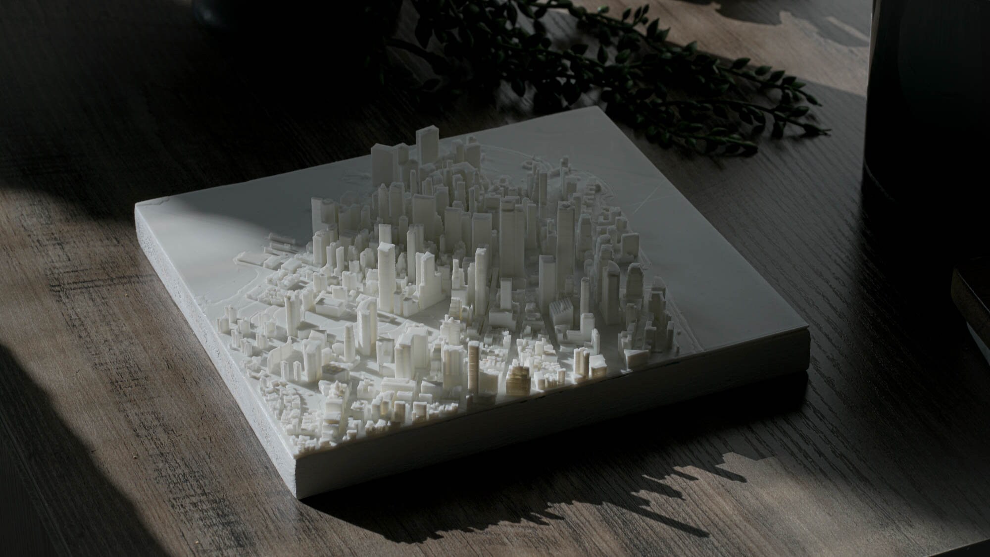 Lower Manhattan | 3D Printed Map, 8 Inches - Etsy