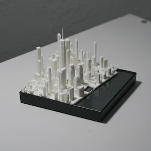 Lower Manhattan NYC - 3D ART - Etsy