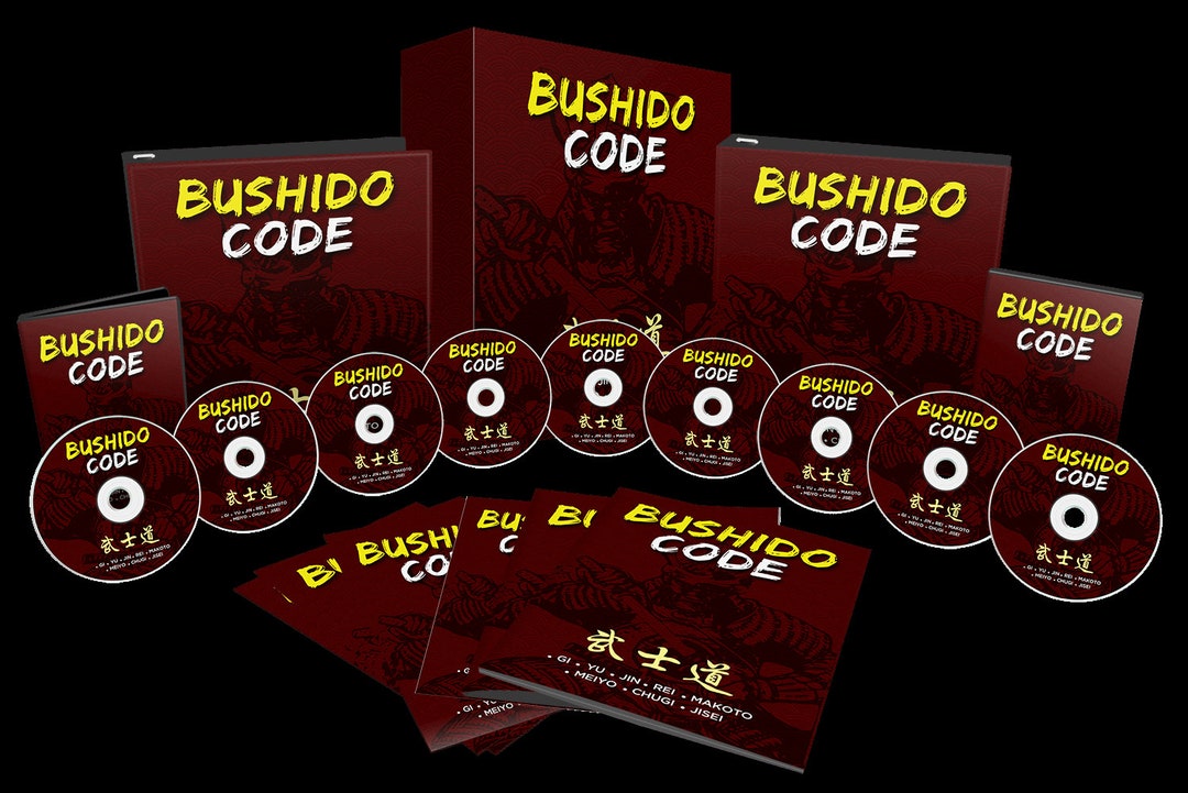 Bushido Code Course Bundle/discipline/bushido/virtues/powerful/growth/honor/self-help/motivation ...