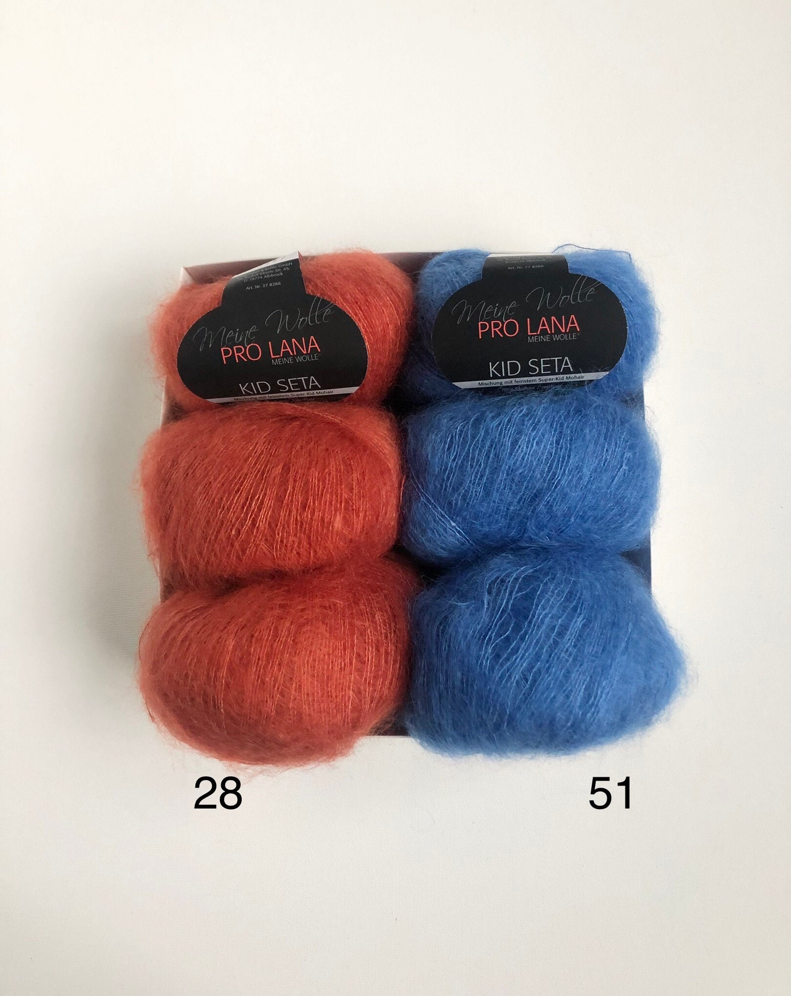 Mohair Yarn, Kid Mohair, Pro Lana Kid Seta, Mohair Silk Yarn, Violet ...