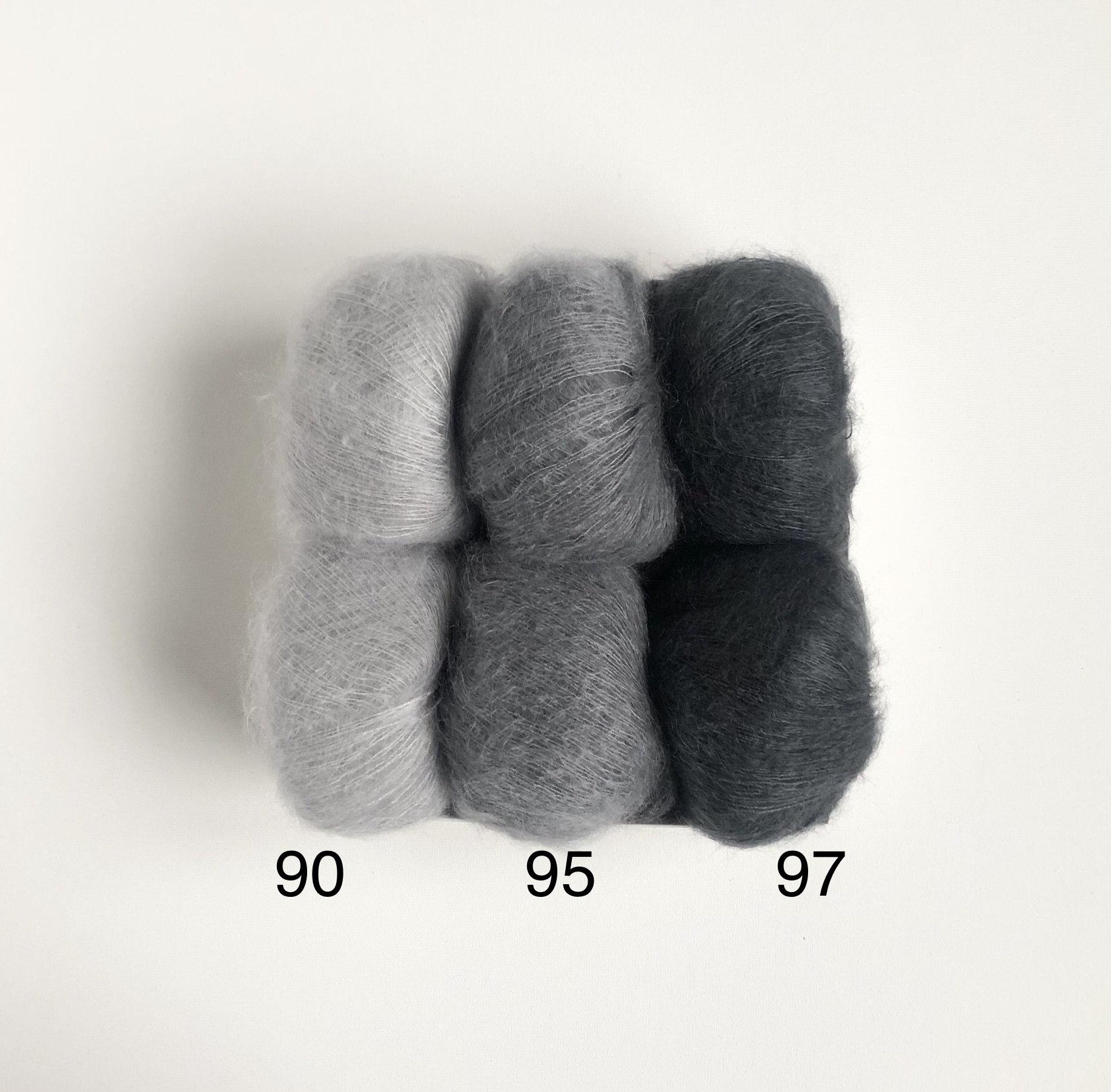 Mohair Silk Yarn, Luxury Thin Mohair, Yellow Mohair, Wool Yarn, Kid ...
