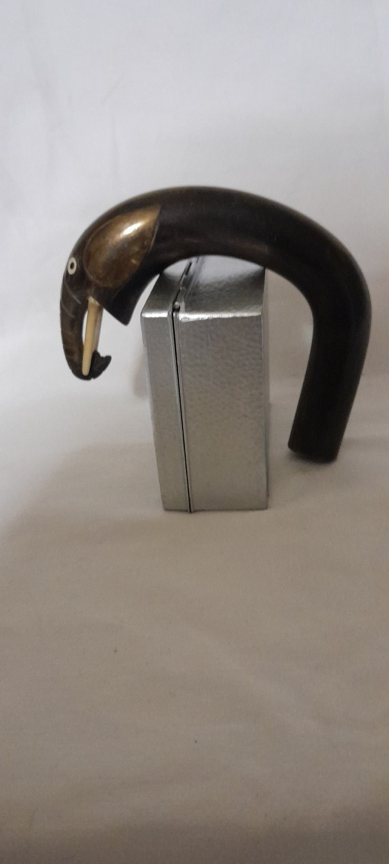 Elephant Head Cane/walking Stick Handle - Etsy