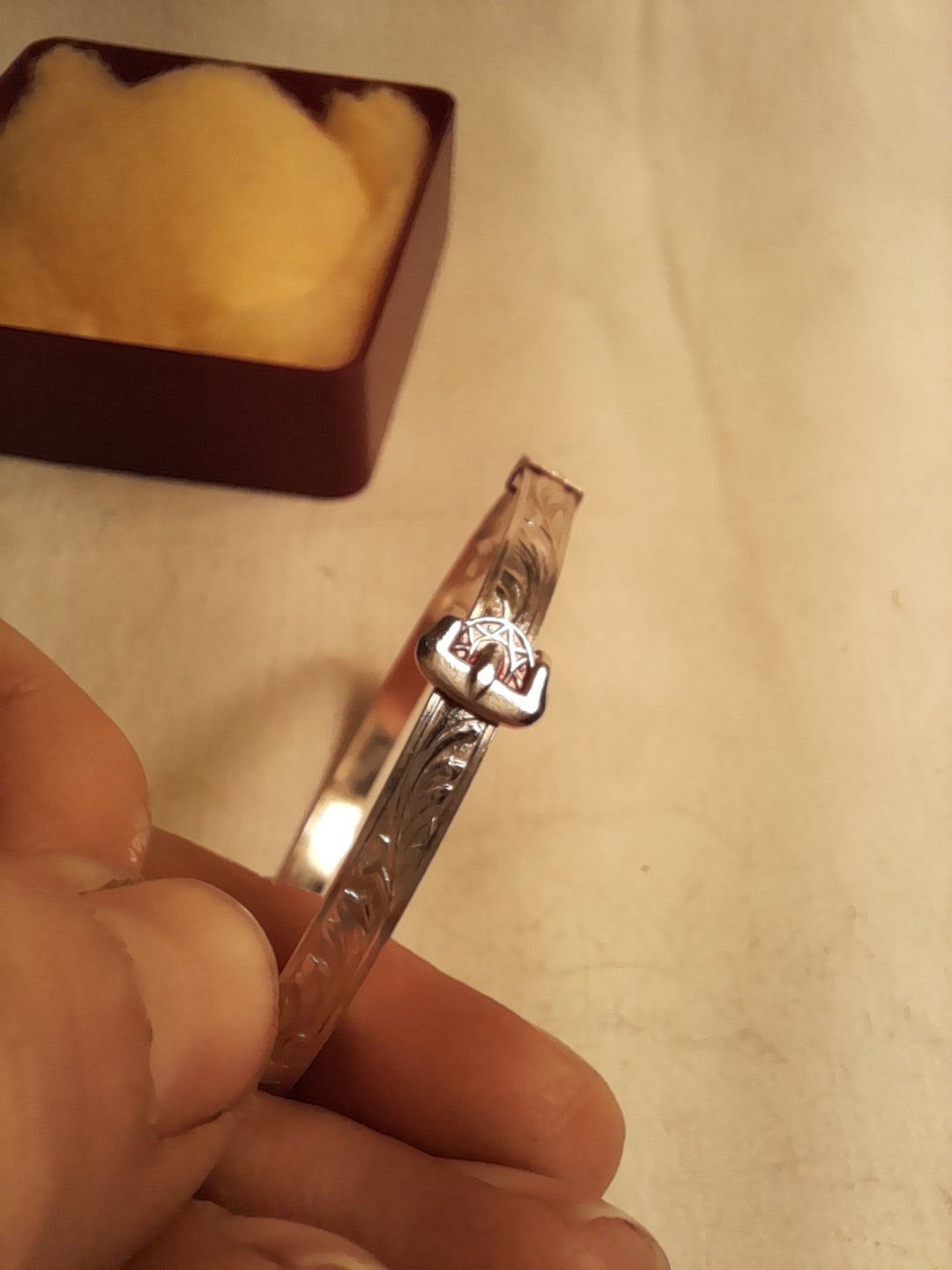 Silver Expanding Baby Bracelet - From 1980 - Etsy