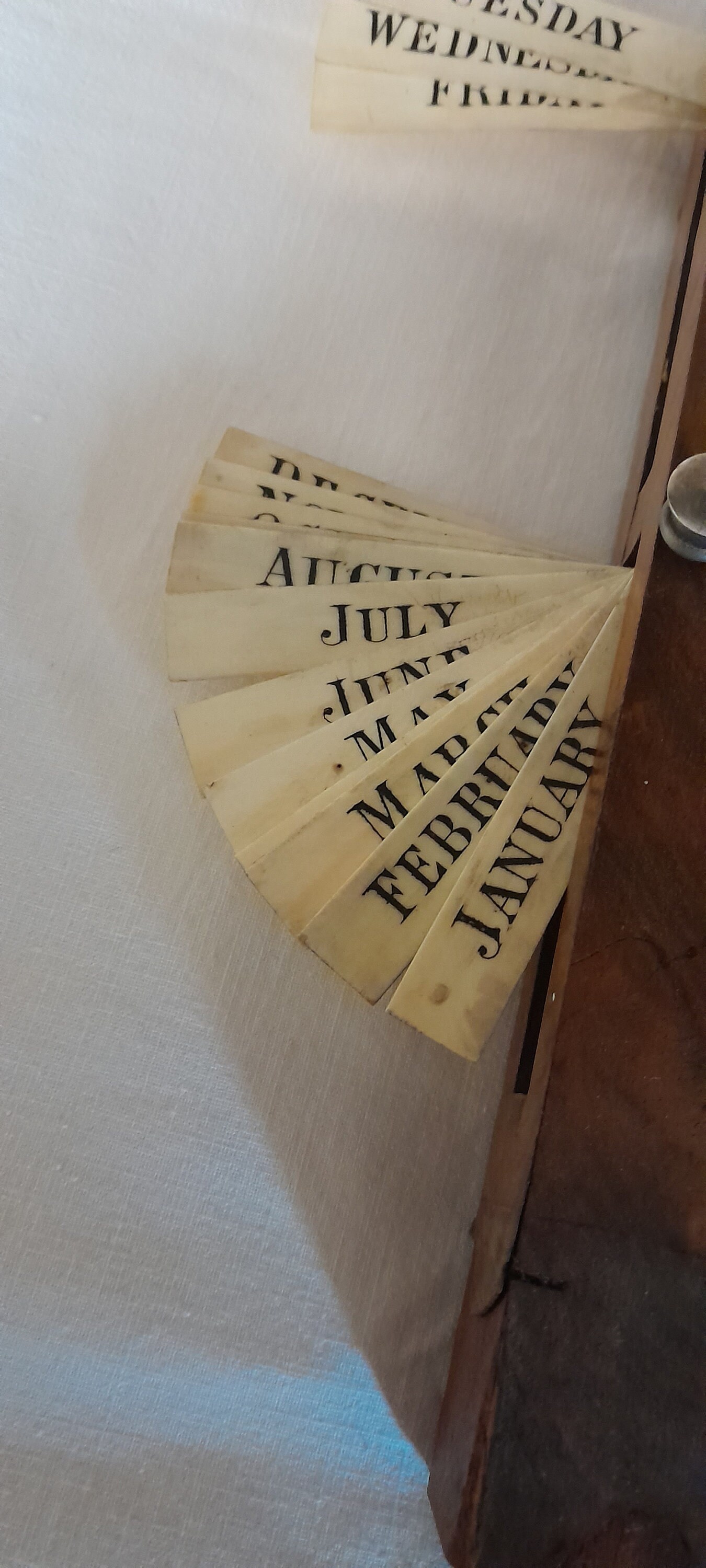 Rare Unusual Flip-out Perpetual Calendar With Bakelite Tabs - Etsy