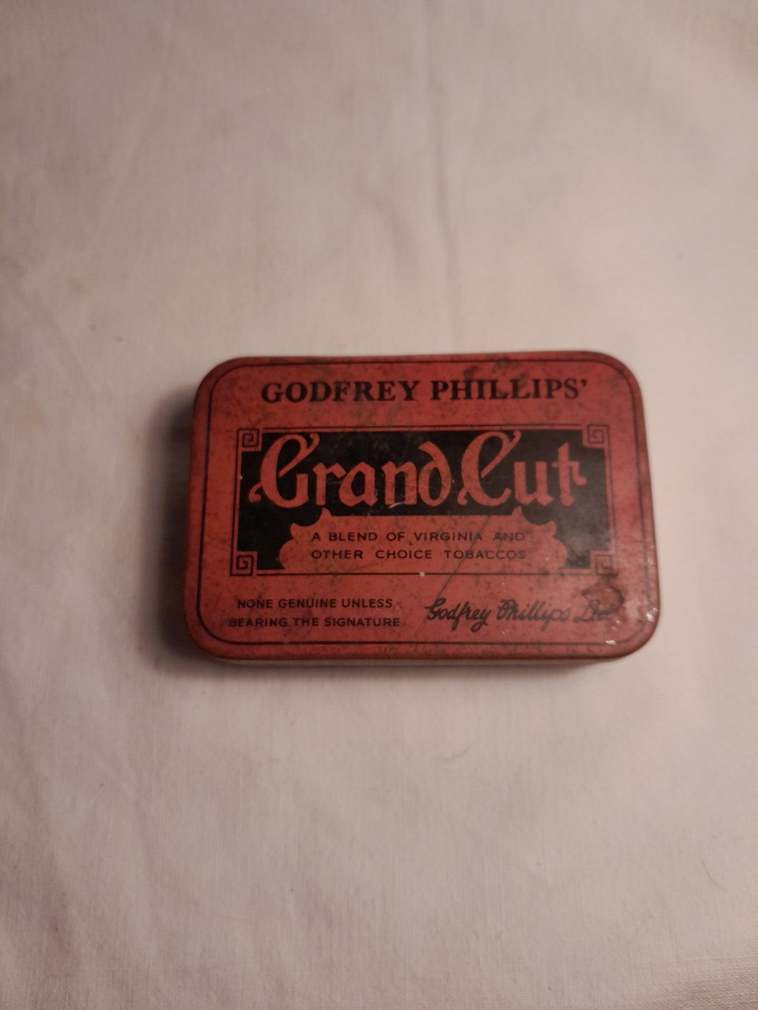 Godfrey Philips Grand Cut Tobacco Tin Genuine - Etsy
