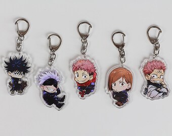 Keychains Anime Jujutsu Kaisen - Etsy