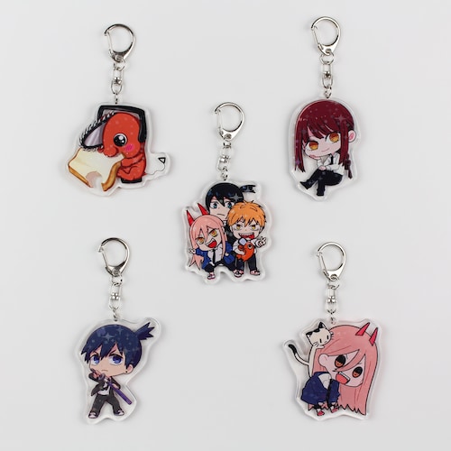 Anime Acrylic Keychain - Etsy