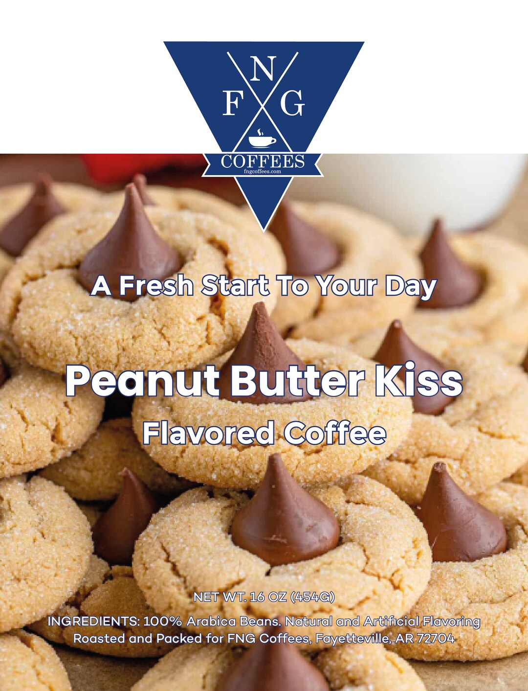 FNG Coffees-peanut Butter Kiss- Ground/whole Bean/espresso/keurig ...
