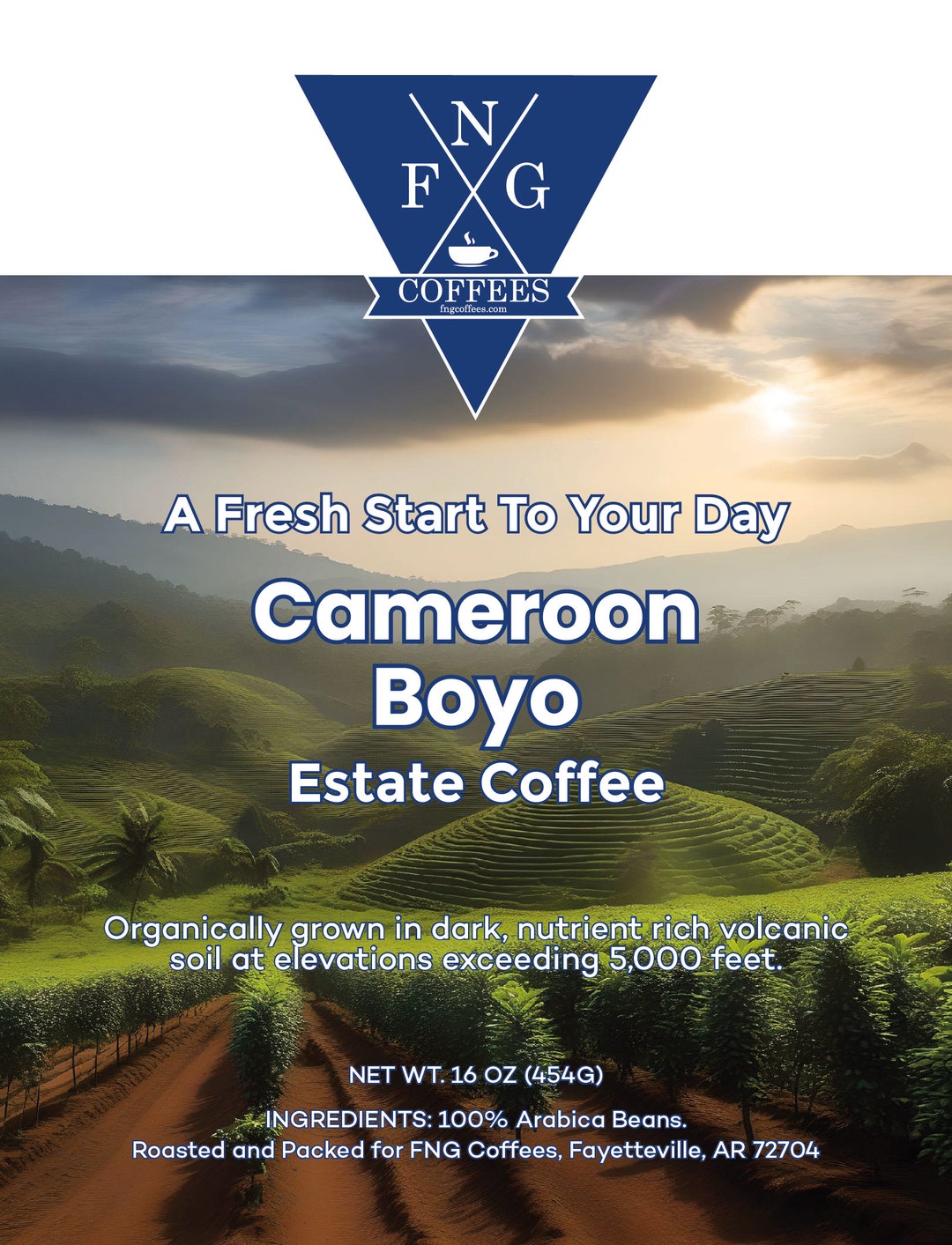 FNG Coffees-cameroon Boyo- Ground or Whole Bean, Regular - 16 Oz - Etsy