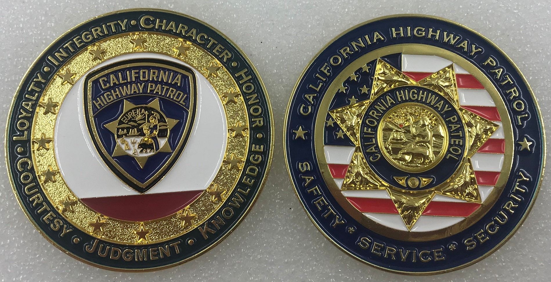 California Highway Patrol Challenge Coin - Etsy