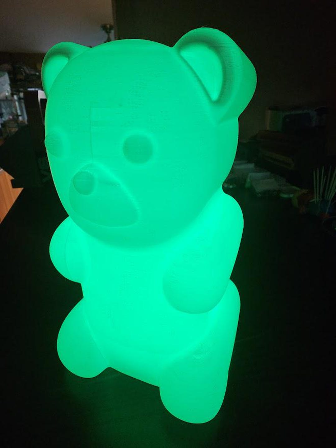 8" Tall Gummy Bear Color Change Light With Remote Control - Etsy