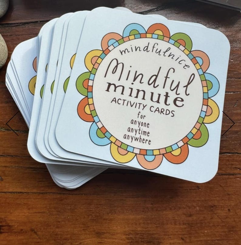 Mindful Minute Activity Cards for Mother’s Day - Etsy