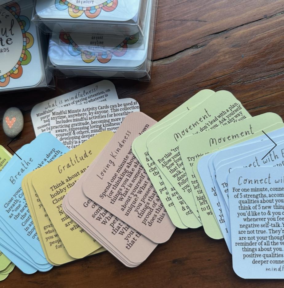 Mindful Minute Activity Cards for Mother’s Day - Etsy
