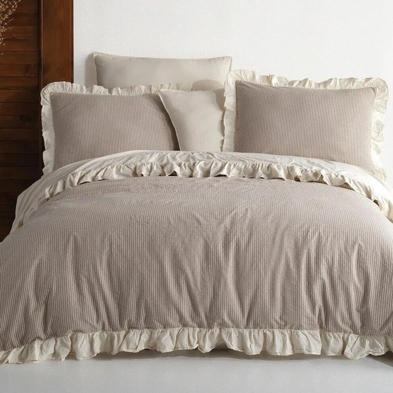 Ruffled Bedding - Etsy