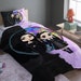 Wednesday Inspired Pique Bed Set,wednesday Addams Comforter Set,classic ...