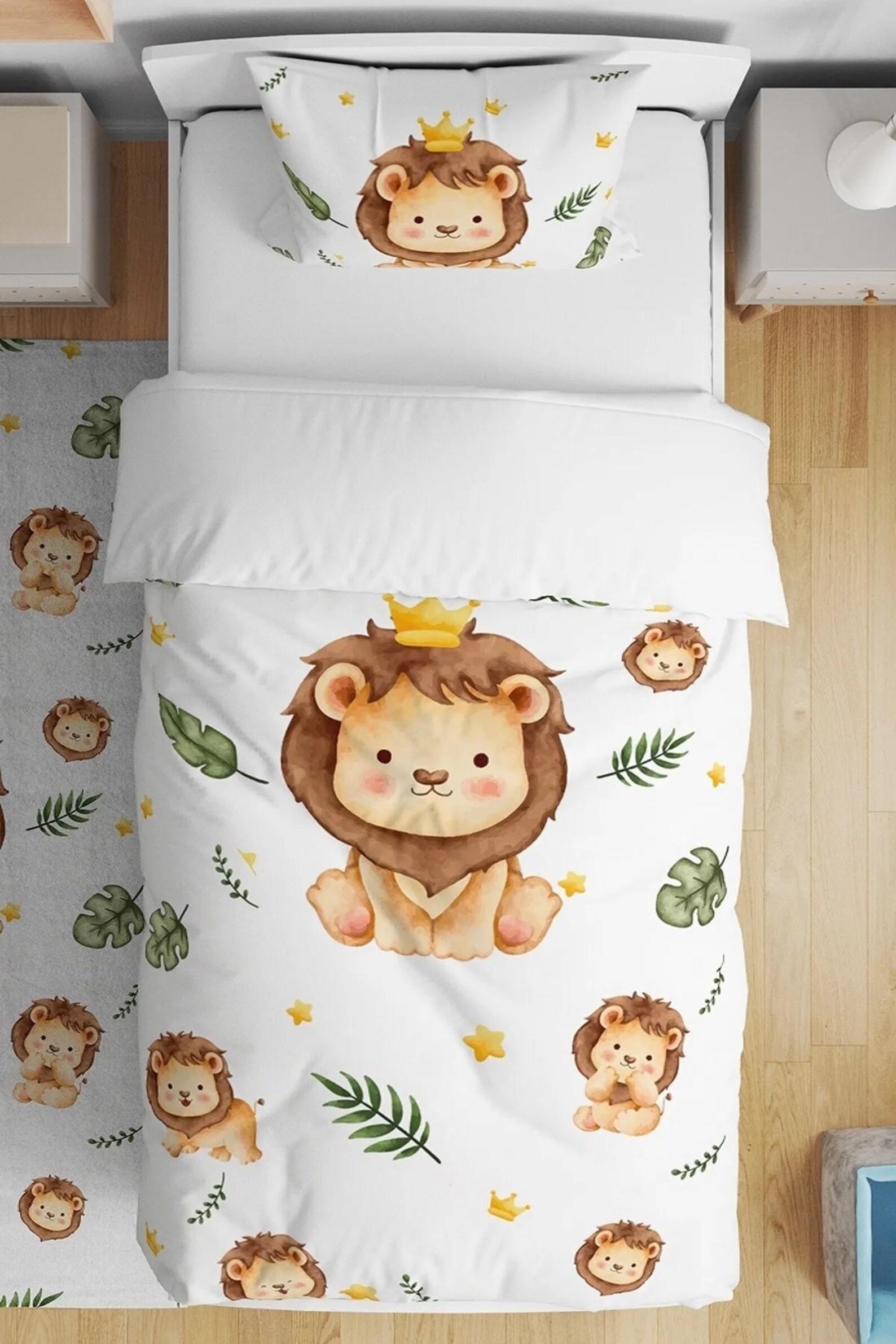 Animal Bedding Set,children Bedding Set,baby Cot Bedding,single Baby ...