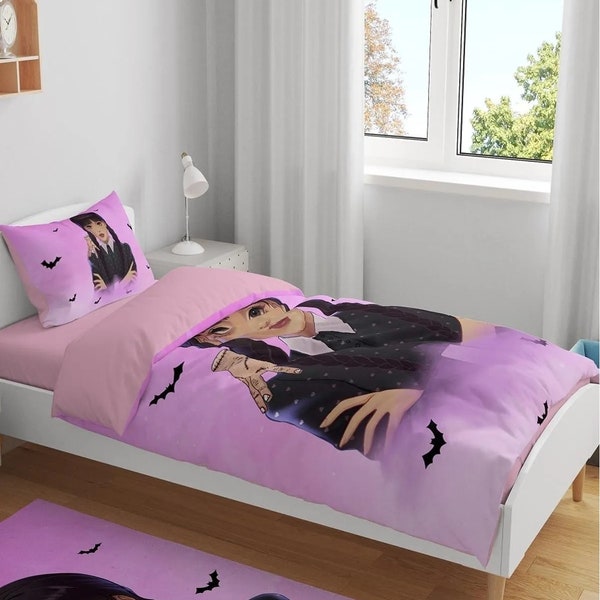 Wednesday Addams Bedding - Etsy