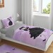 Wednesdays Room Gothic Kids Bedding Set, Addams Family Bedding Set ...