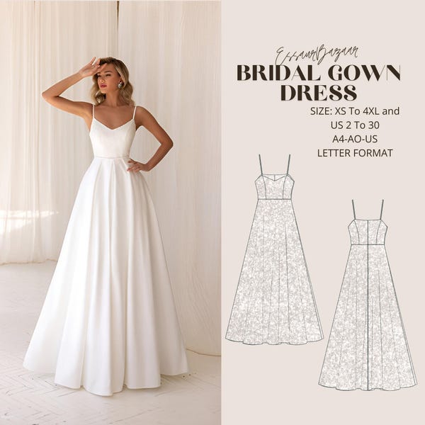 Ball Gown Pattern - Etsy